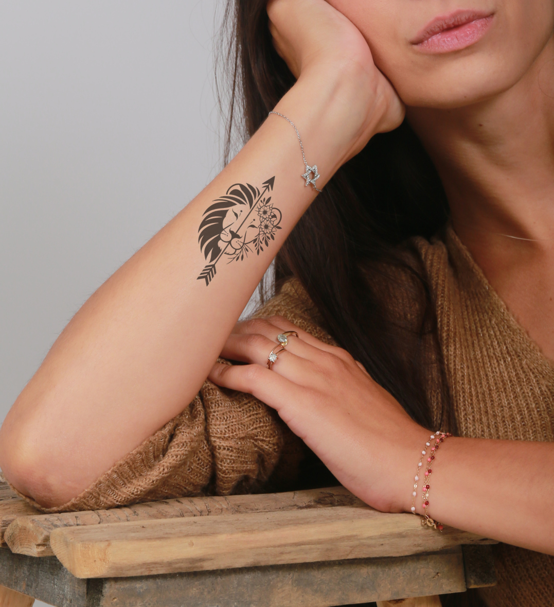 Tatouage lion lionne | The Flash Tattoo