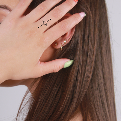 Tatouage de Gisele Bündchen : étoile mystérieuse – The Flash Tattoo