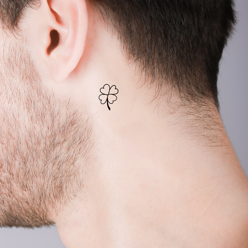 Tatouage trèfle à quatre feuilles | The Flash Tattoo